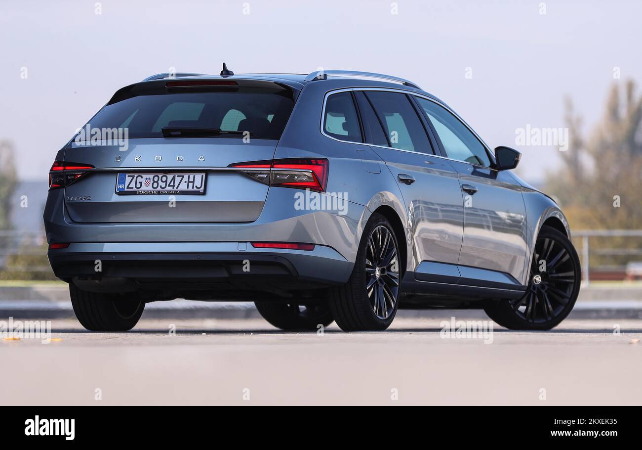 24.10.2019., Zagreb, Croatia - Car Skoda Superb Combi. Photo: Jurica ...