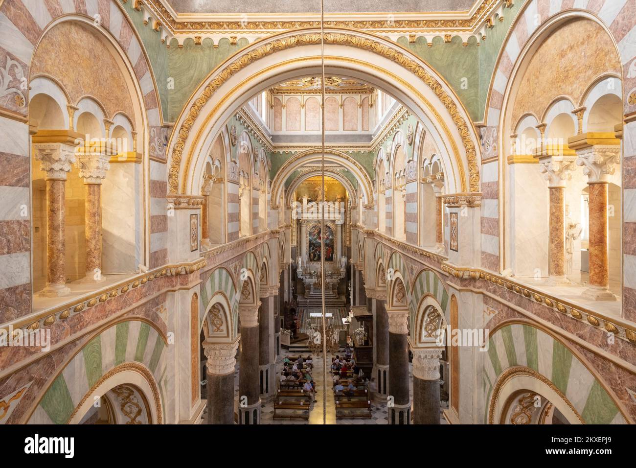 Interior of Altamura Cathedral (Italian: Duomo di Alamura, Cattedrale ...