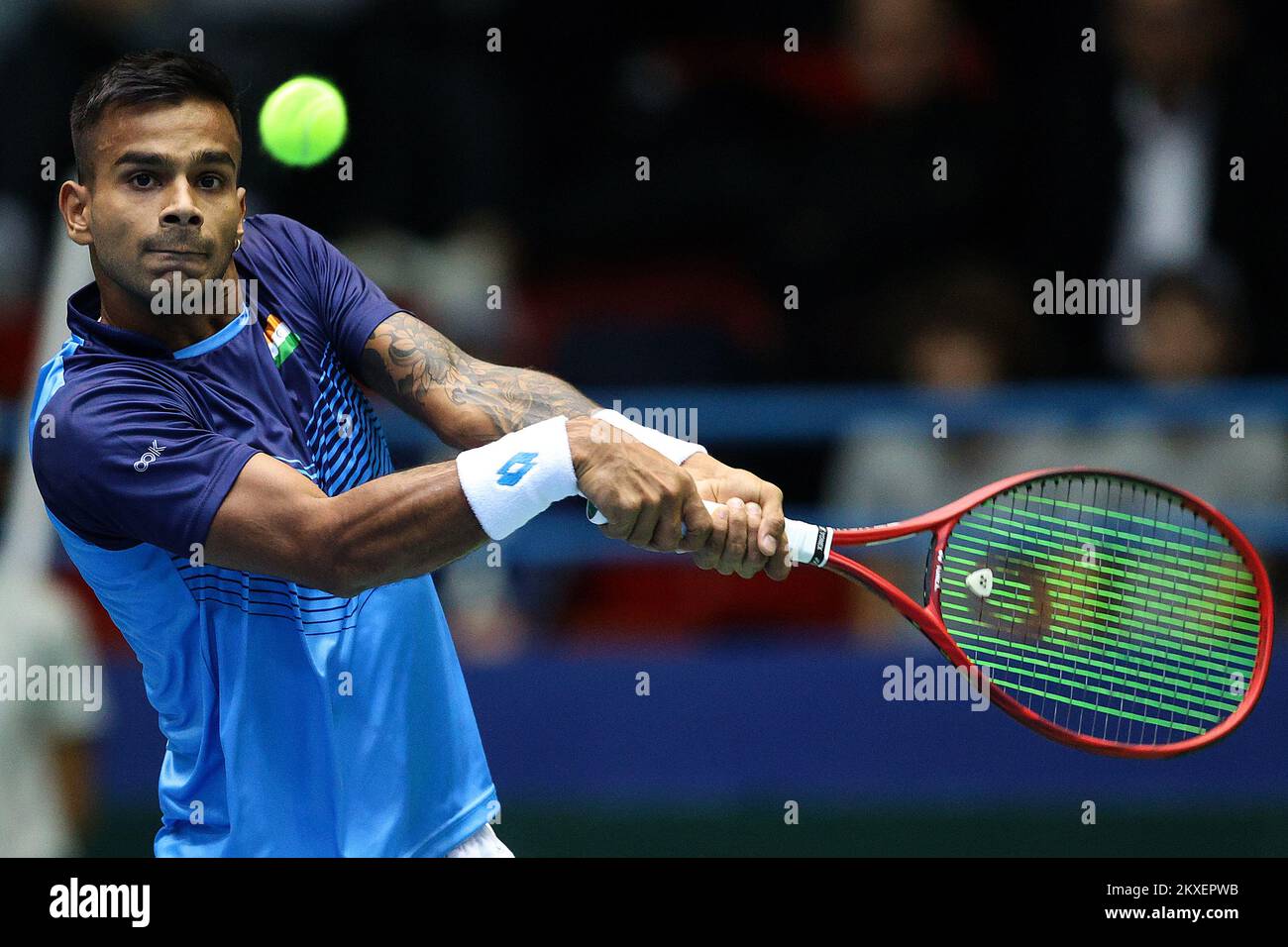 07.03.2020., Dom Sportova Hall, Zagreb, Croatia - Davis Cup first round ...