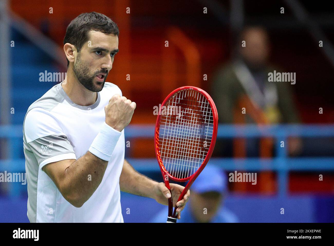07.03.2020., Dom Sportova Hall, Zagreb, Croatia - Davis Cup first round ...