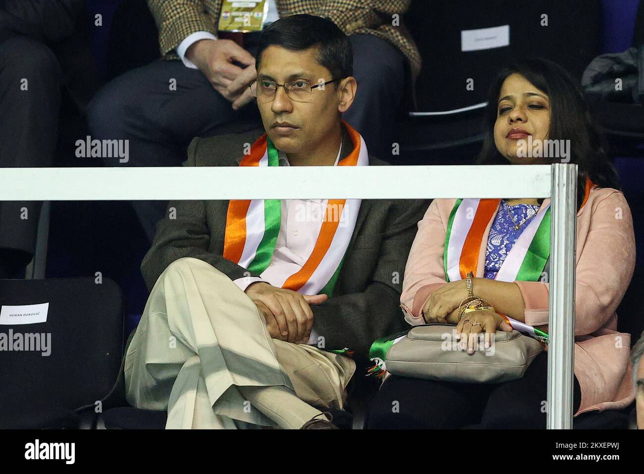 07.03.2020., Dom Sportova Hall, Zagreb, Croatia - Davis Cup first round ...