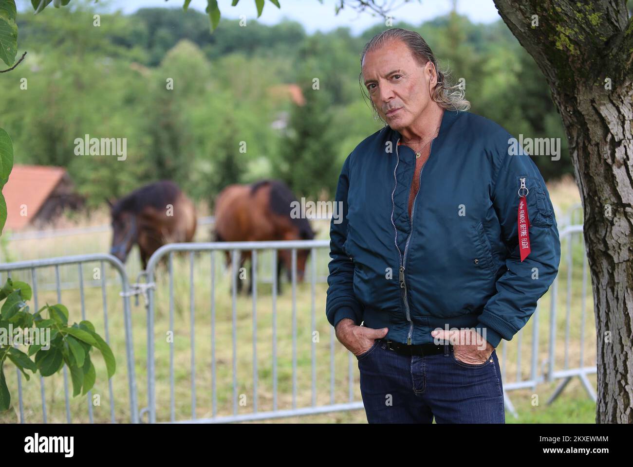 13.06.2018., Dugo Selo, Croatia - American actor Armand Anthony Assante ...