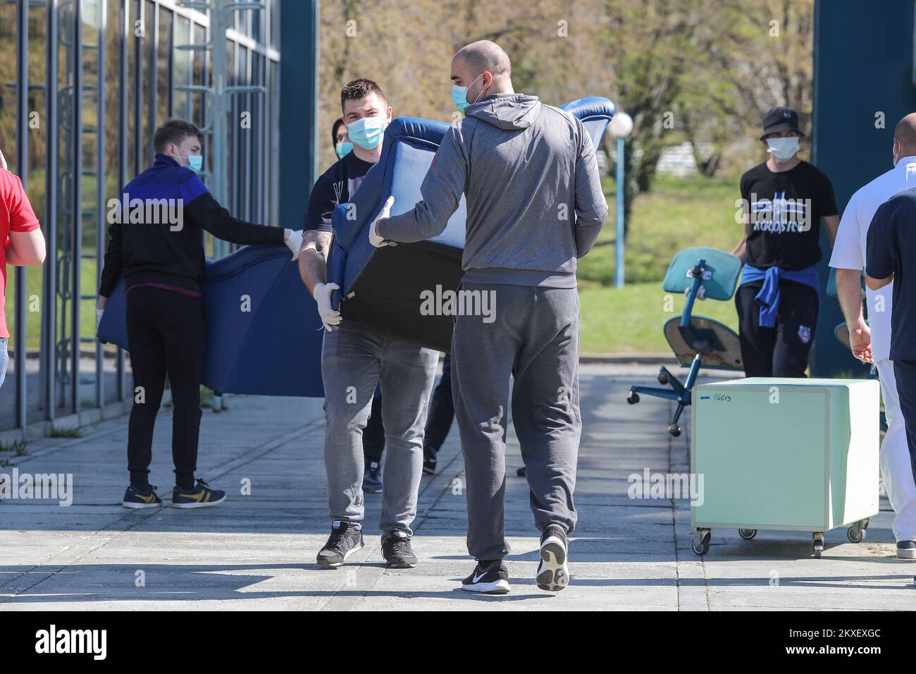 19.03.2020., Zagreb, Croatia - GNK Dinamo football fans called Bad Blue ...