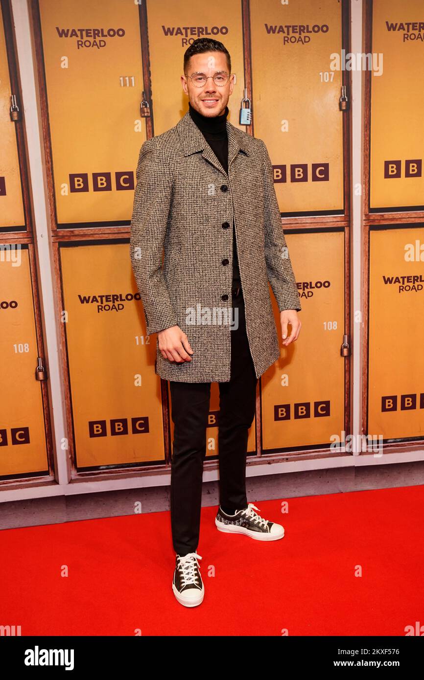 Scott Thomas attends the screening for new series of the BBC's Waterloo ...