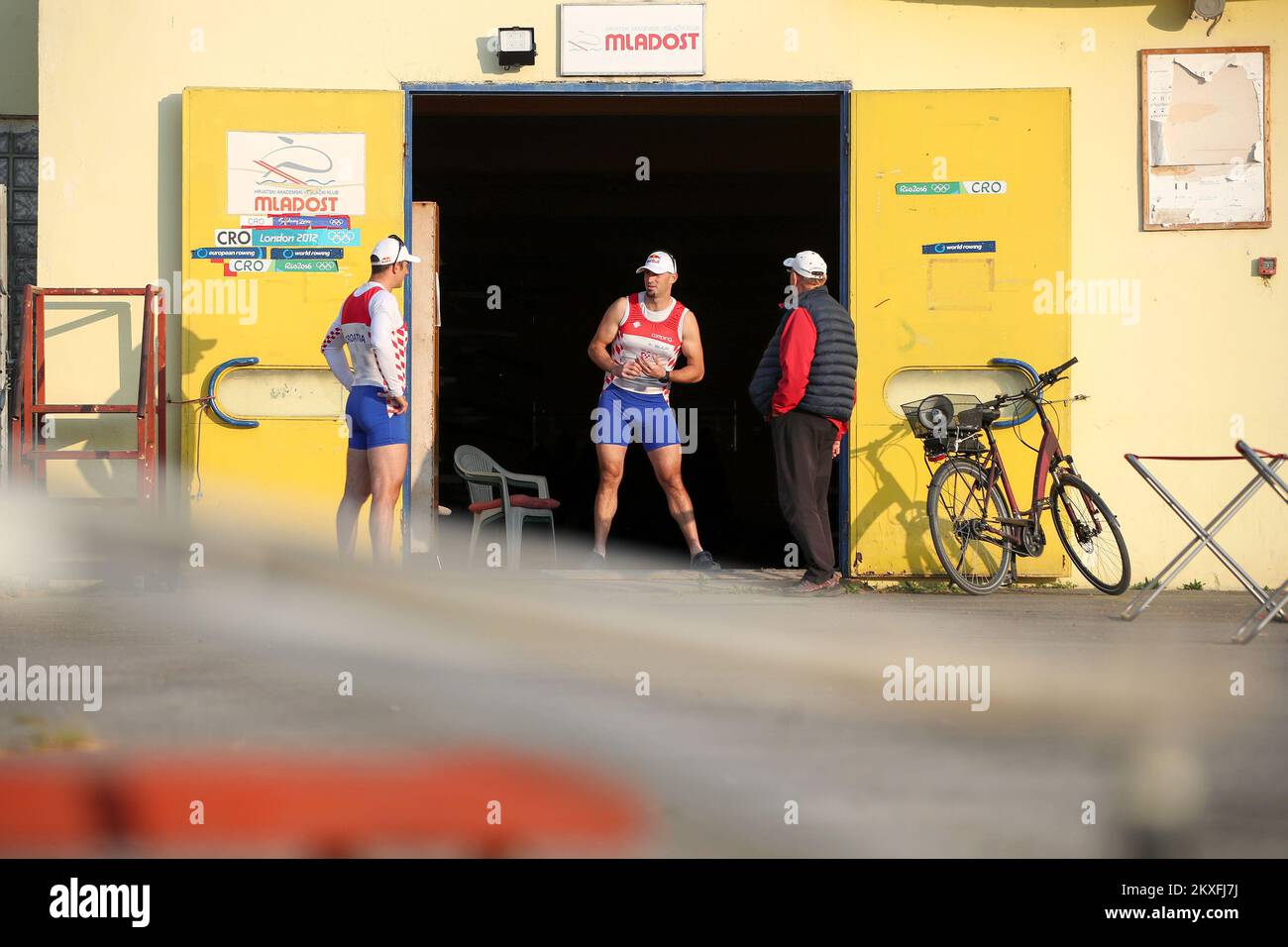 27.04.2020., Zagreb, Croatia - Most successful Croatian sport rowing ...