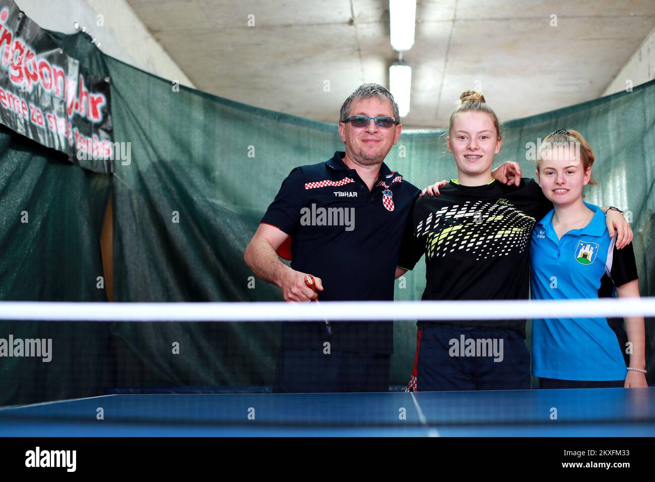 01.05.2020., Zagreb, Croatia - Croatian Table Tennis Prodigy Hana ...