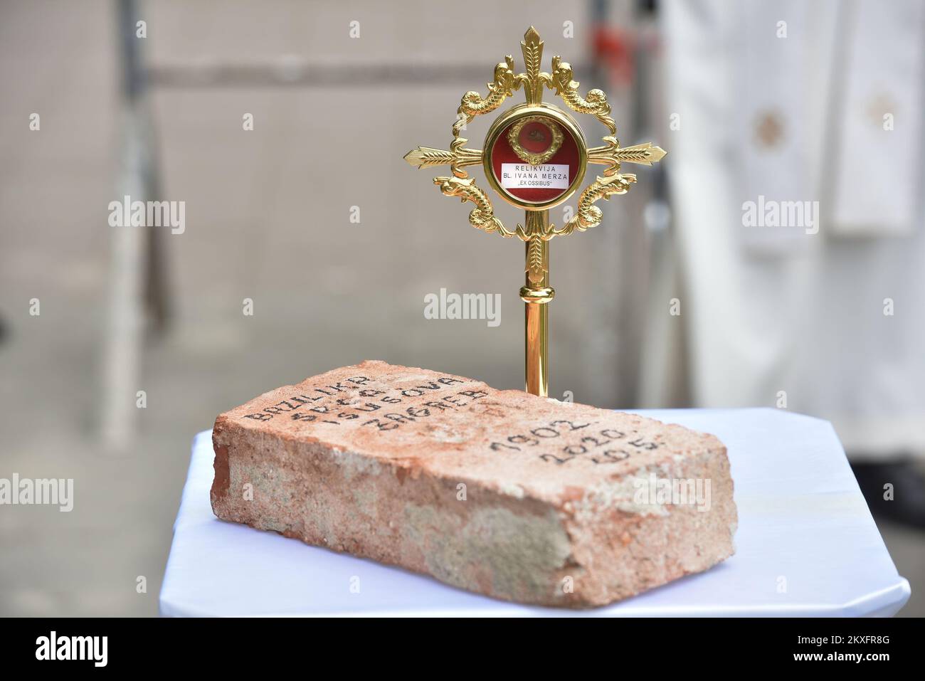 10.05.2020., Zagreb, Croatia - On the occasion of the feast of the ...