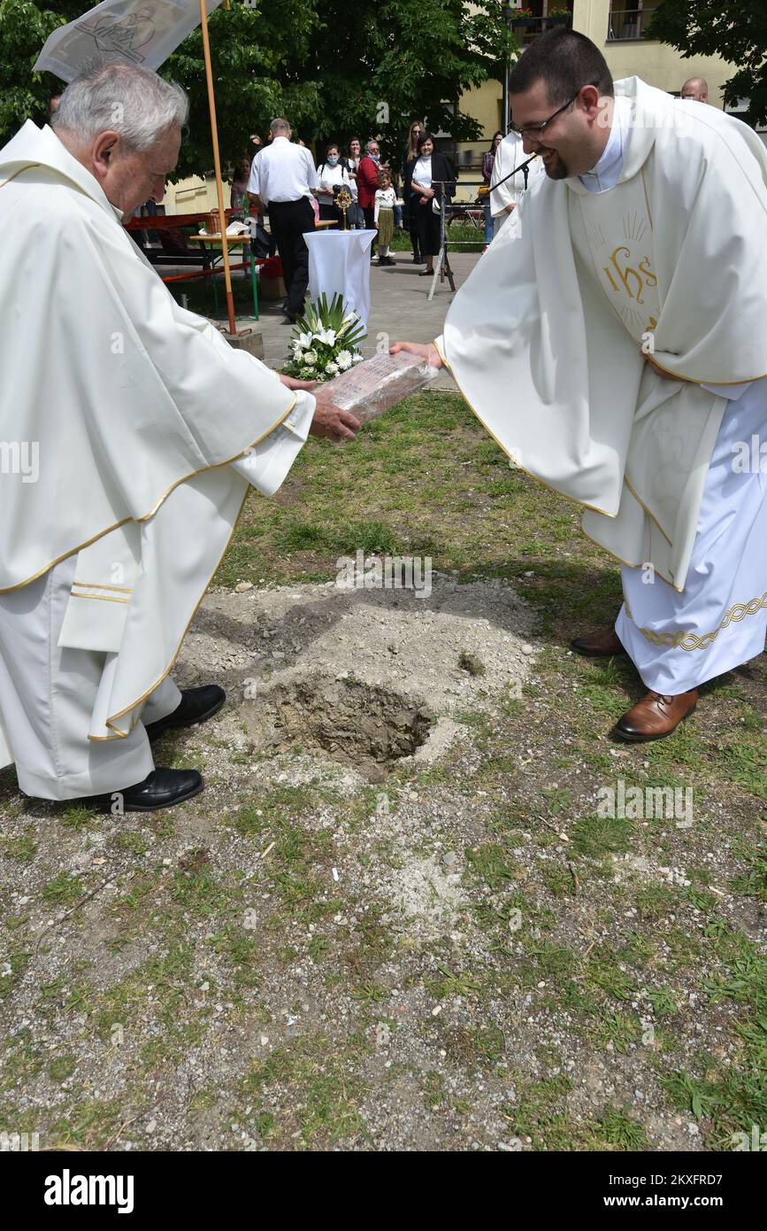 10.05.2020., Zagreb, Croatia - On the occasion of the feast of the ...
