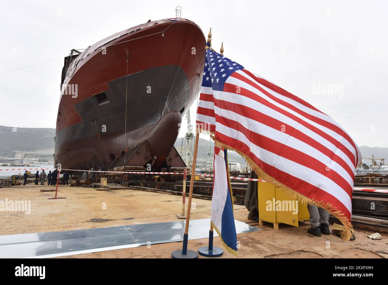 Shipyard in split hi-res stock photography and images - Alamy