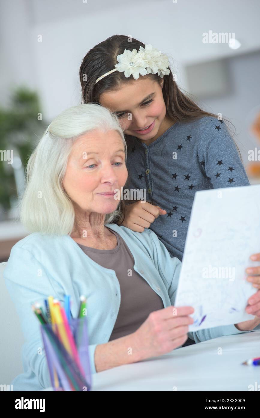 Granddaughter preteen hi-res stock photography and images - Alamy