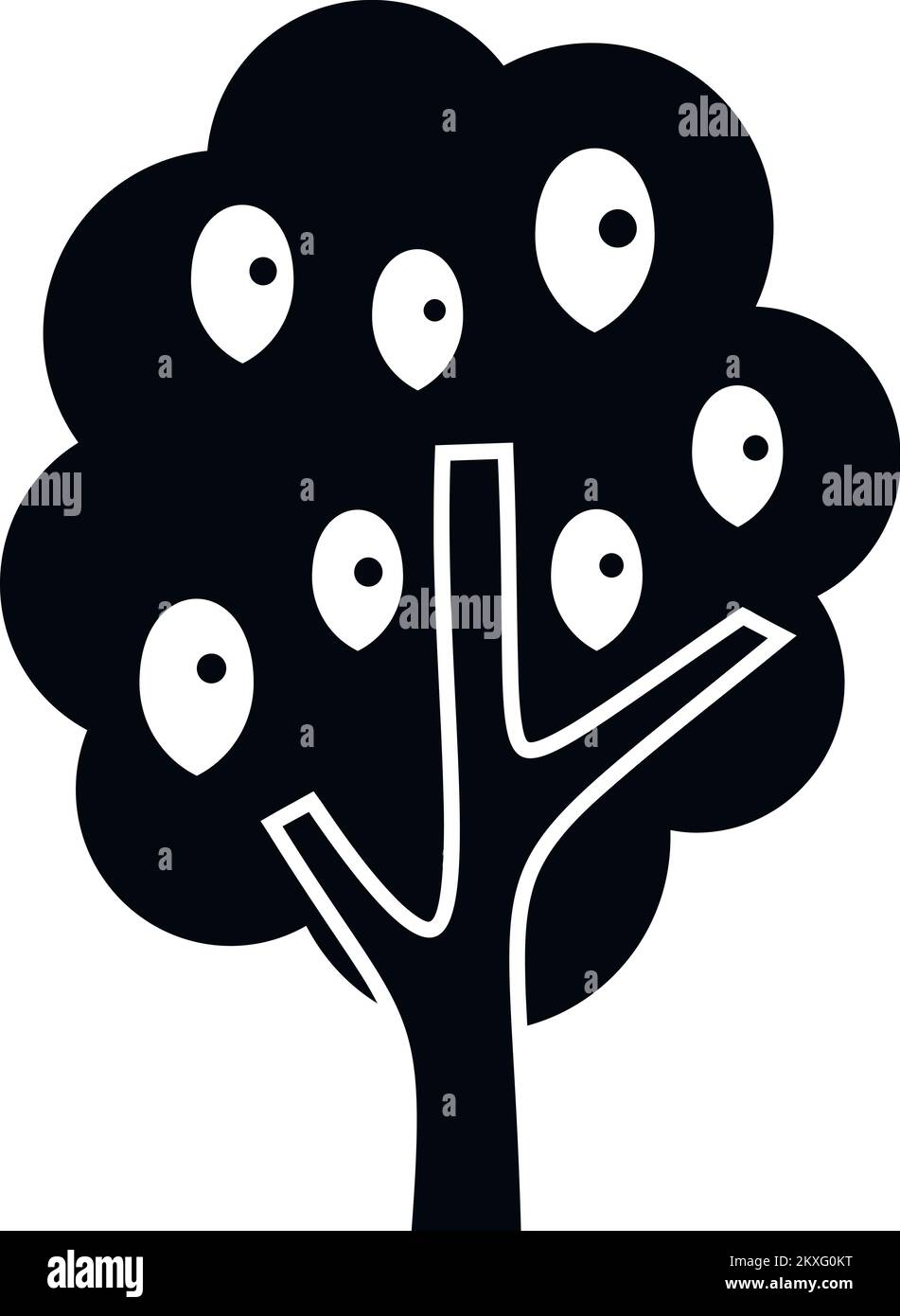 Mango tree plant growing Cut Out Stock Images & Pictures - Alamy