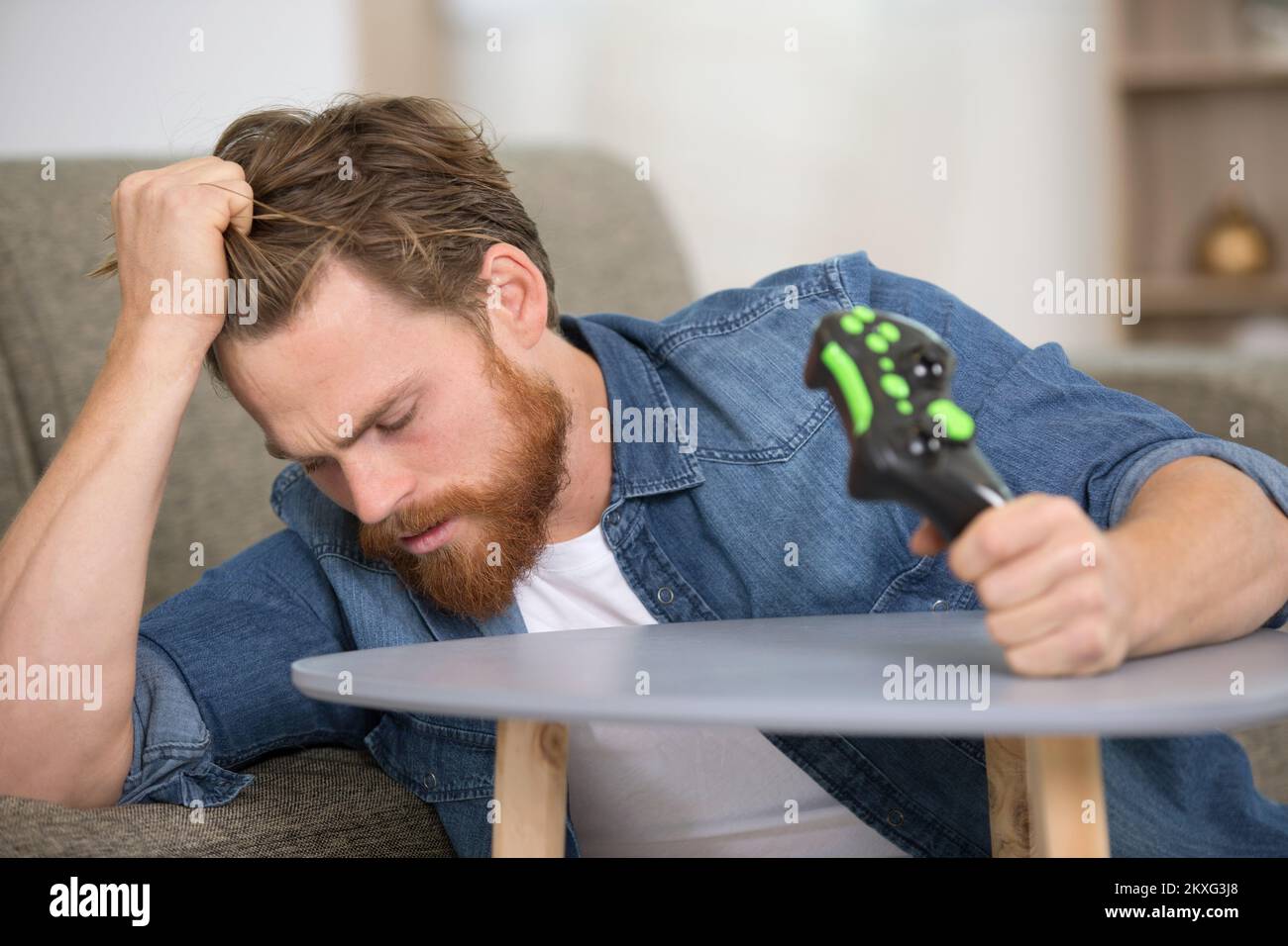 Man losing his temper hi-res stock photography and images - Alamy