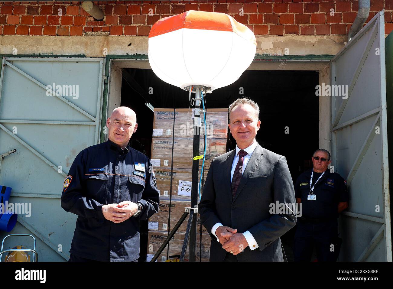 27.05.2020., Croatia, Jastrebarsko - The handover of technical ...