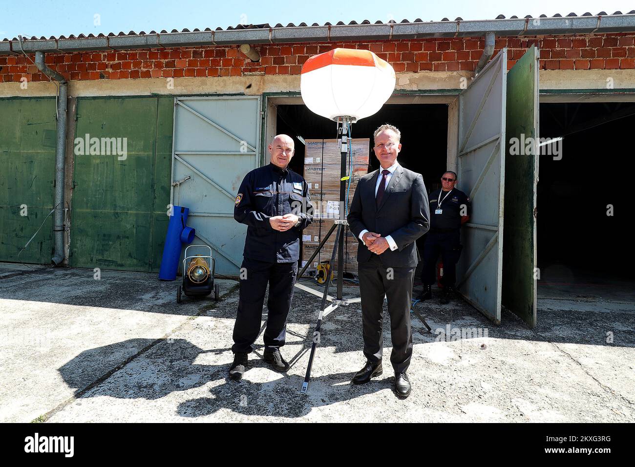 27.05.2020., Croatia, Jastrebarsko - The handover of technical ...