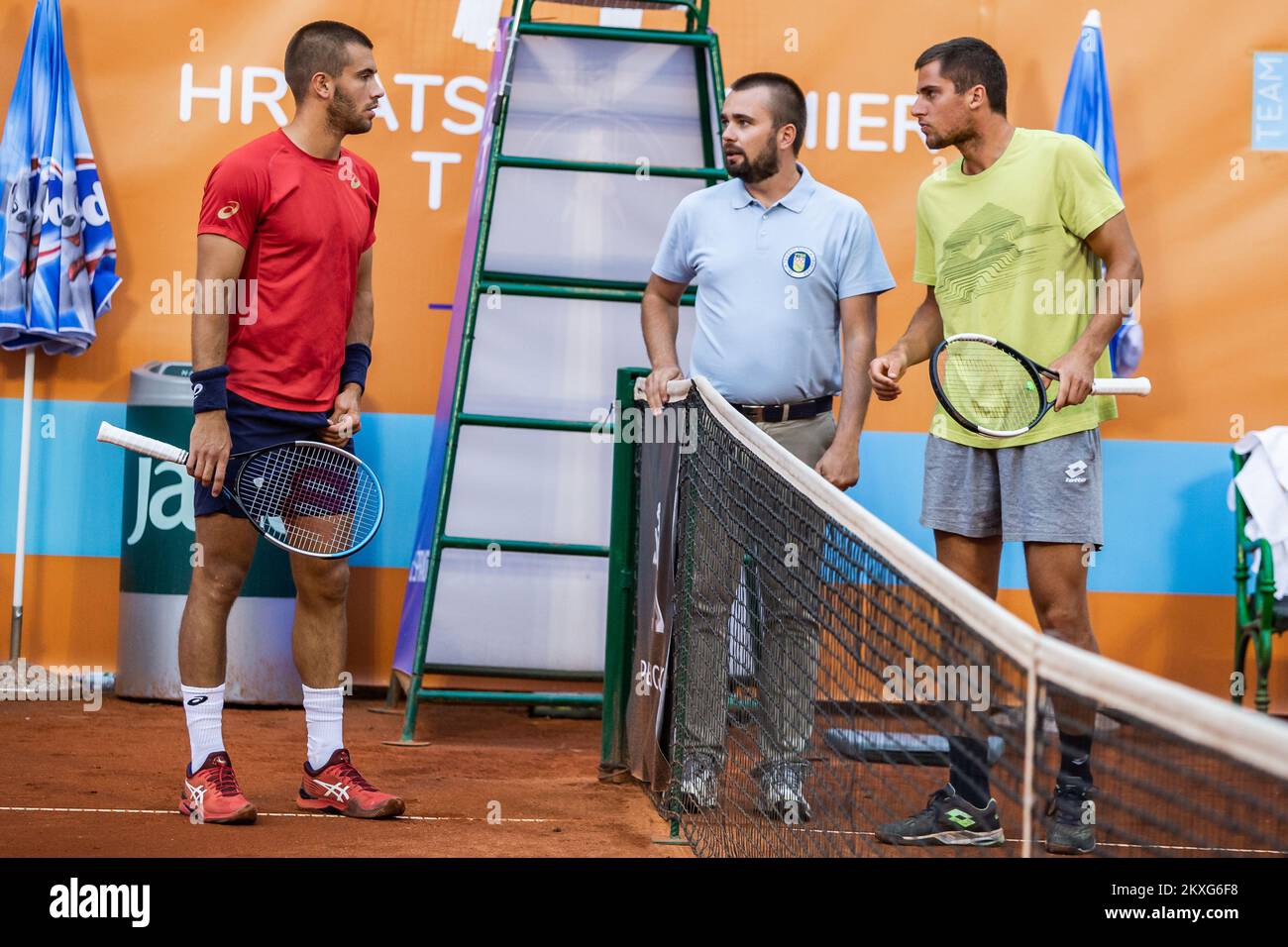 Osijek borna coric borna gojo croatian premier tennis humanitarian hi ...