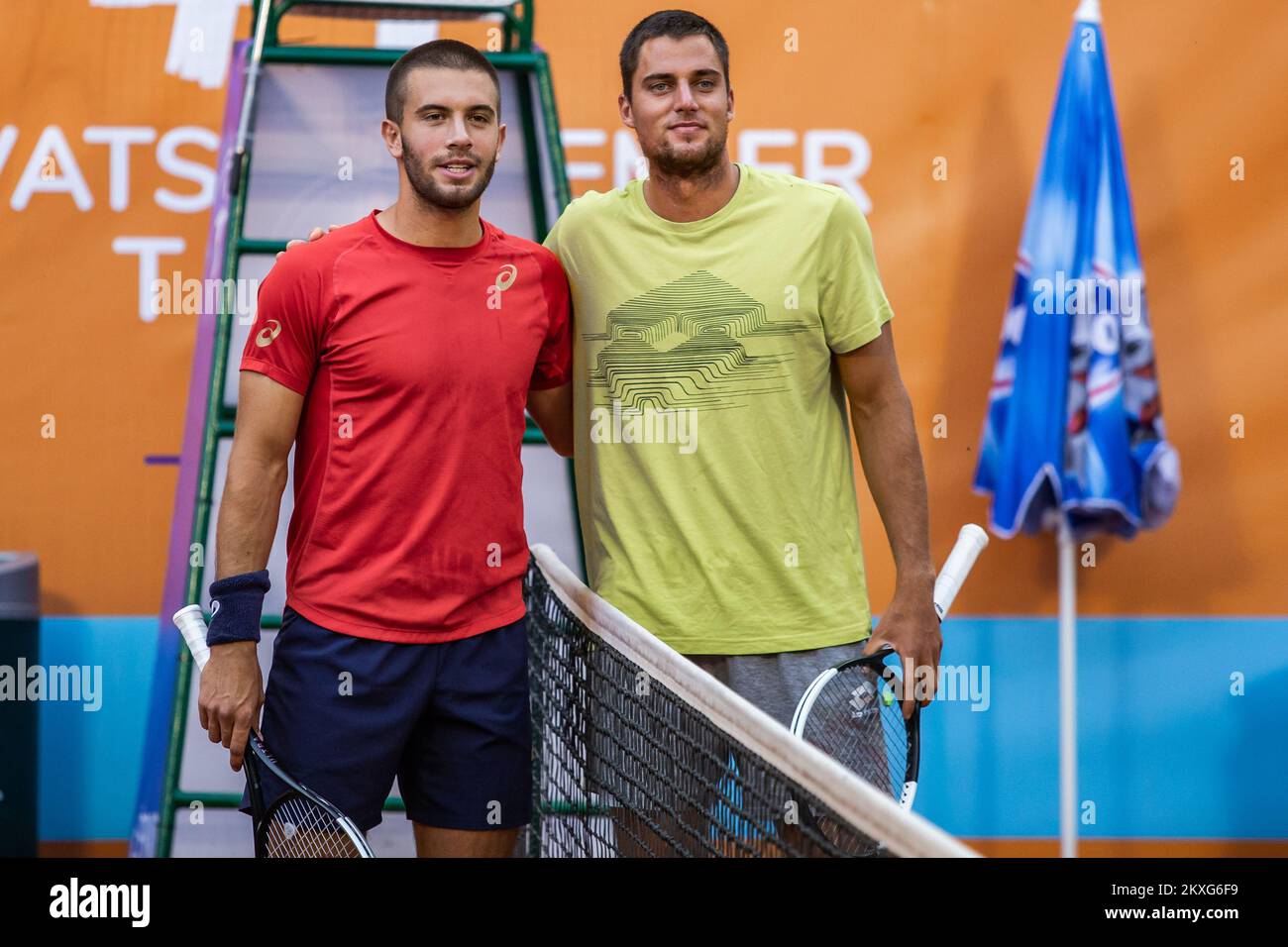 Osijek borna coric croatian premier tennis humanitarian hi-res stock ...