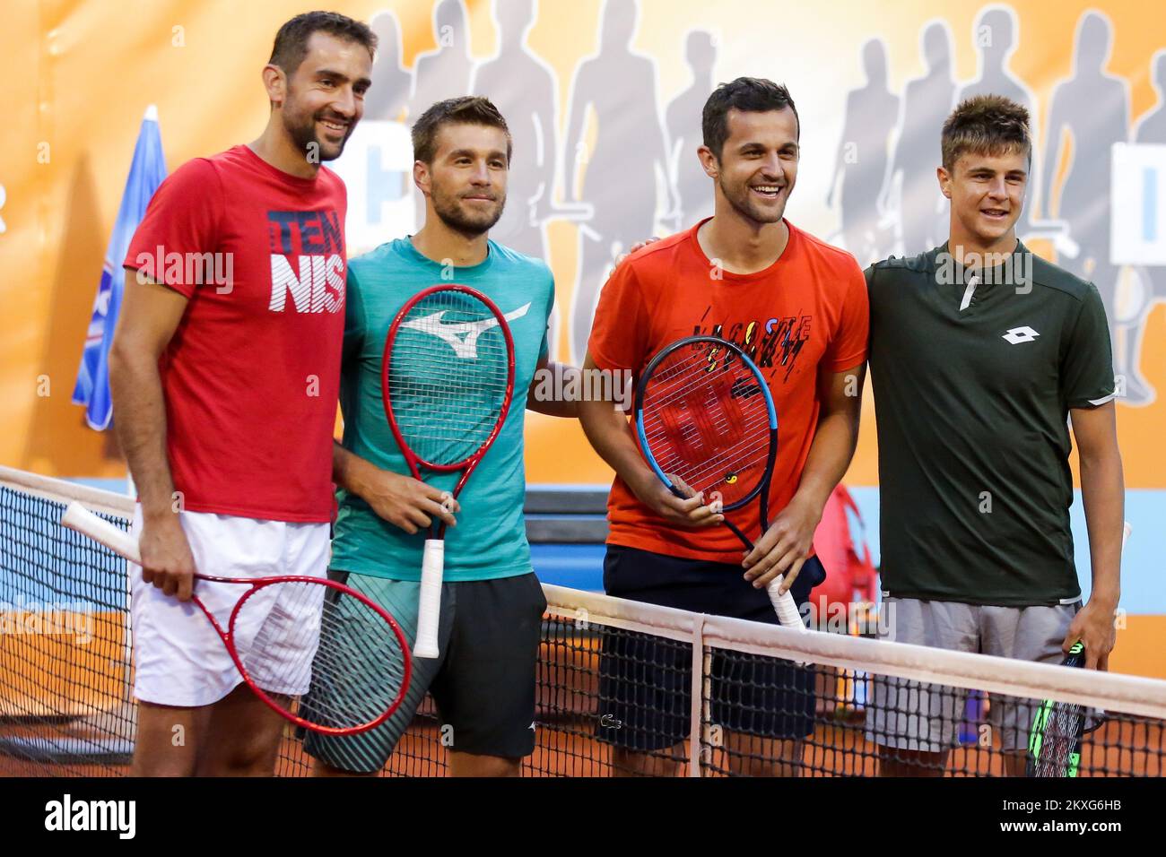 Osijek duje ajdukovic croatian premier tennis humanitarian hi-res stock ...
