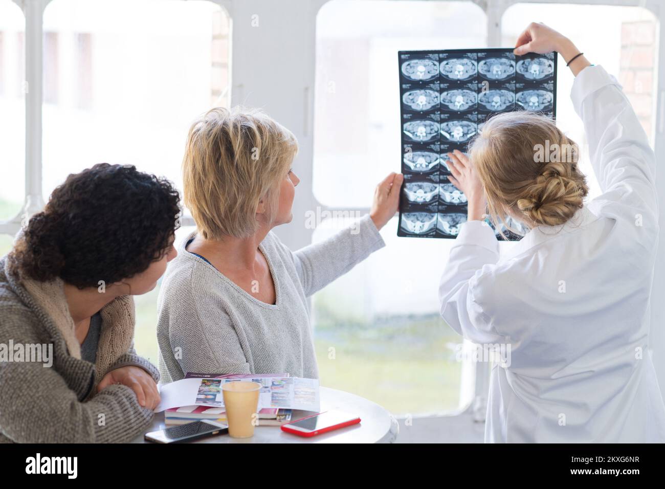 asking for second opinion on health result Stock Photo - Alamy