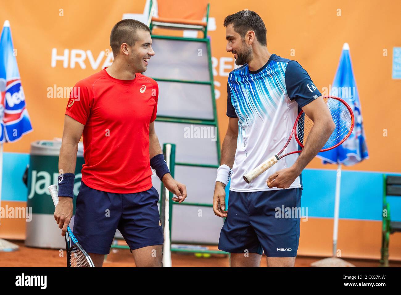 Osijek borna coric croatian premier tennis humanitarian hi-res stock ...