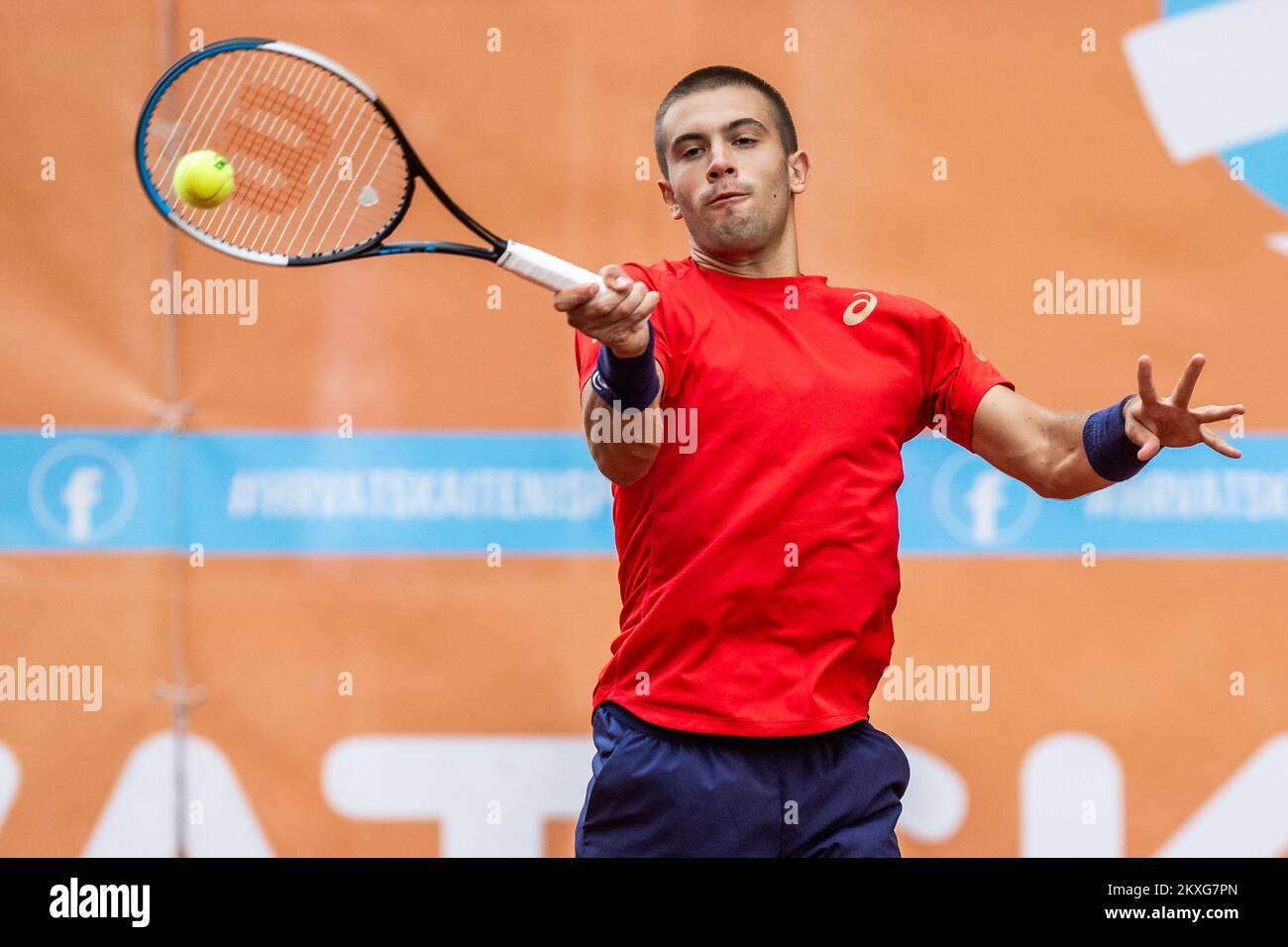 Osijek borna coric croatian premier tennis humanitarian hi-res stock ...