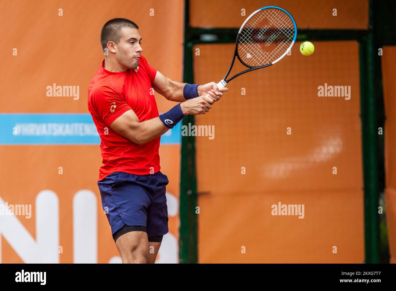 Osijek borna coric croatian premier tennis humanitarian hi-res stock ...