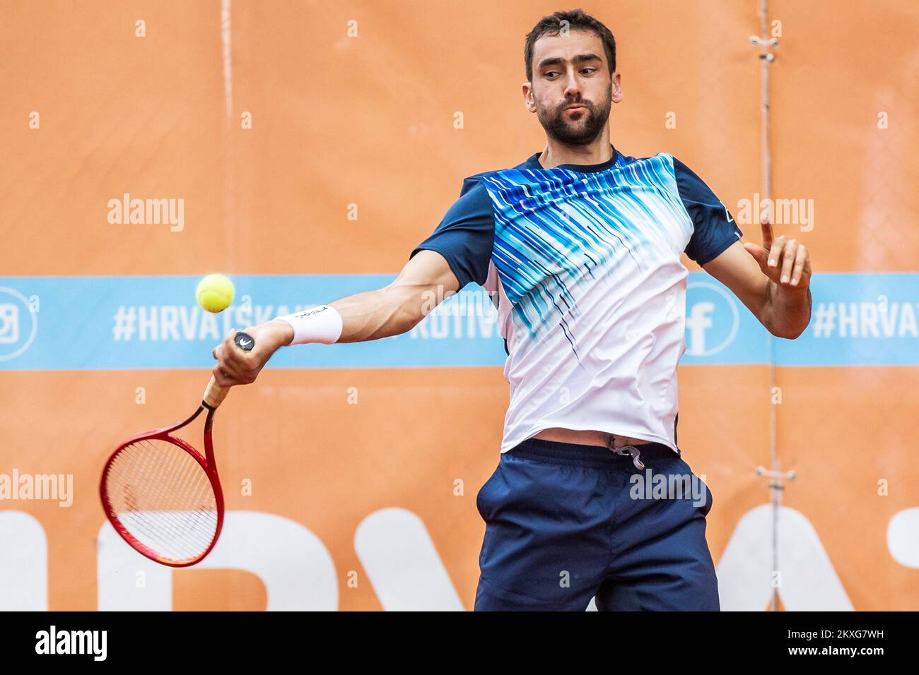 Osijek borna coric croatian premier tennis humanitarian hi-res stock ...