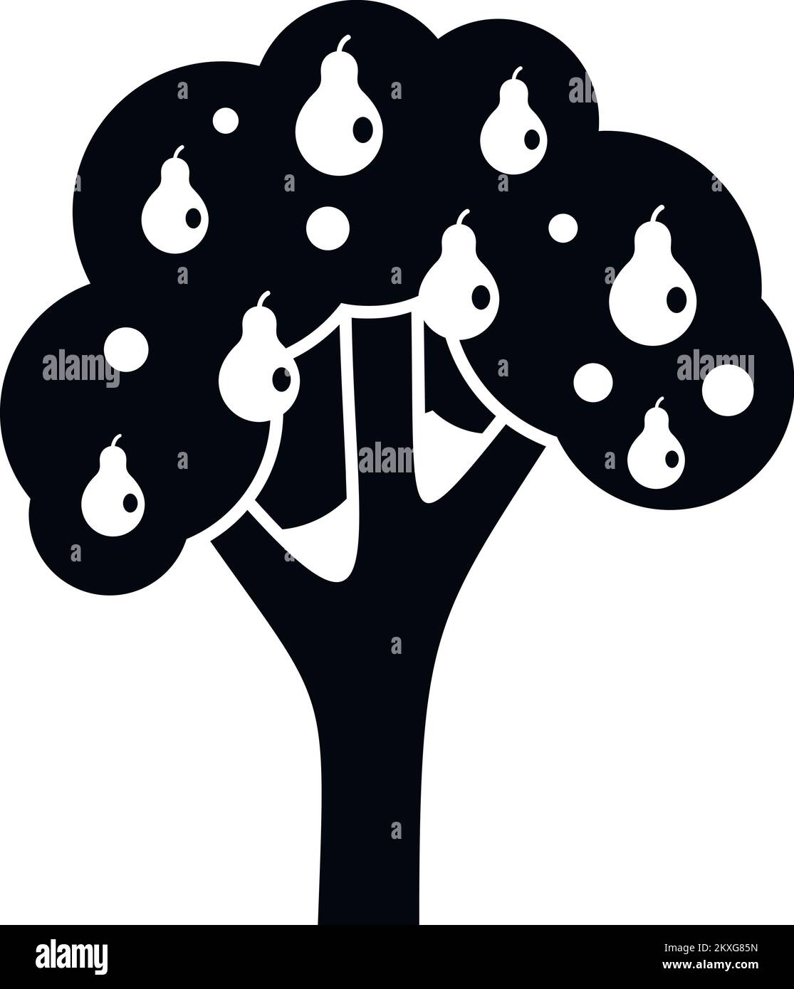 Pear harvest growing Stock Vector Images - Alamy