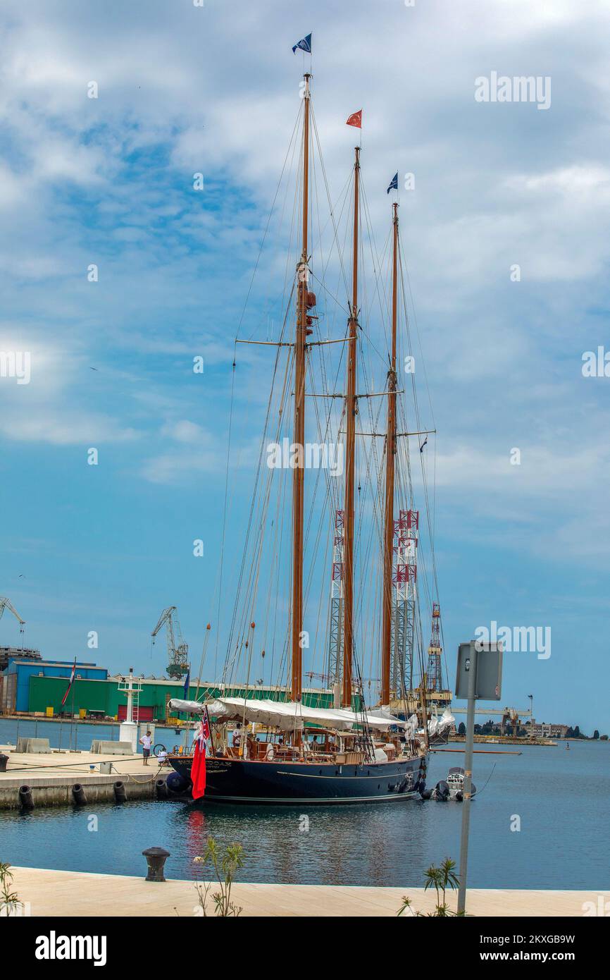 16.06.2020., Pula , Croatia - Sailing Yacht Shenandoah of Sarkin in ...