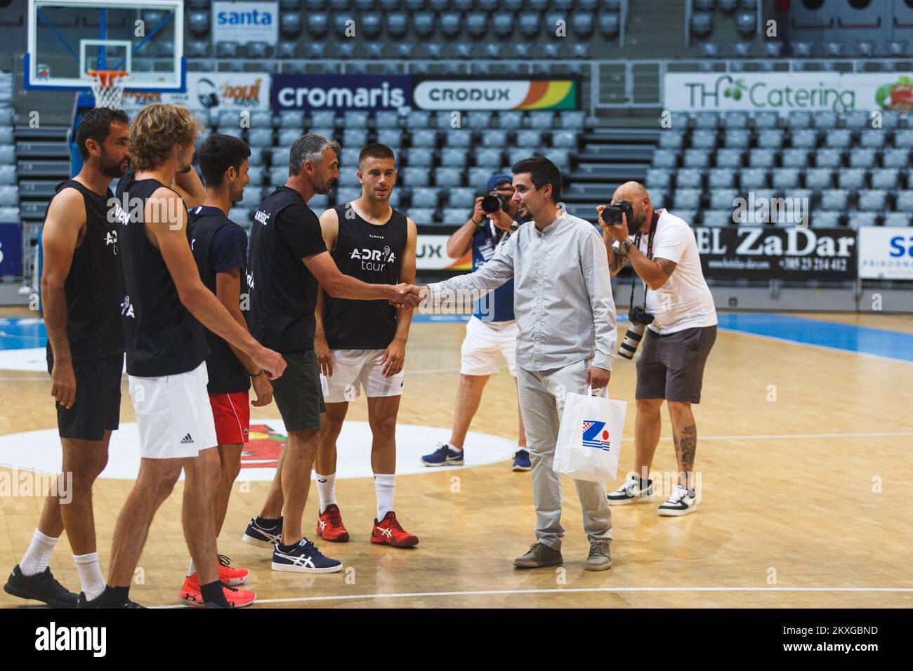 Goran ivanisevic novak djokovic hi-res stock photography and images - Alamy