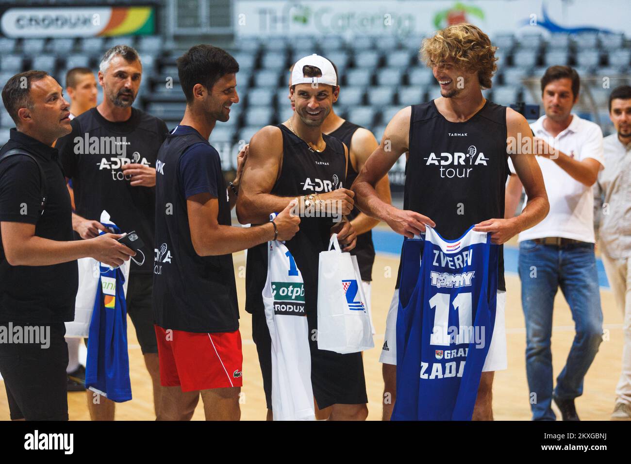 Goran ivanisevic novak djokovic hi-res stock photography and images - Alamy