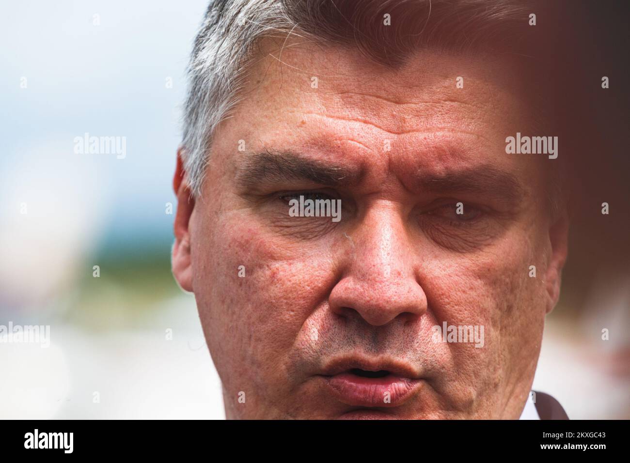 19.06.2020., Croatia, Zemunik - Ceremonial awarding of the flying badge to the cadets of the ...