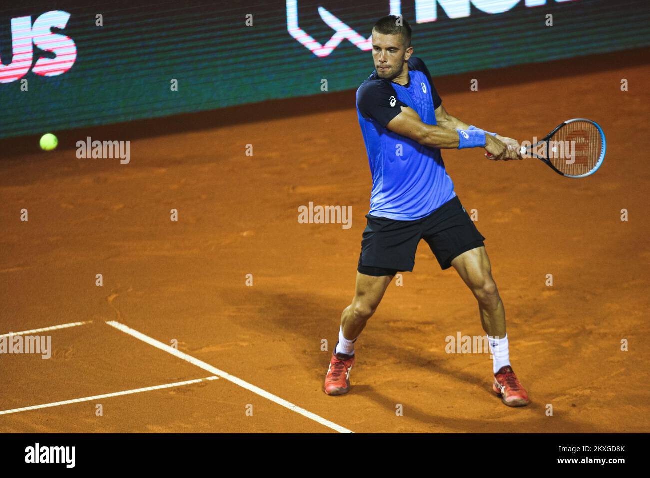 20.06.2020., Zadar - Adria Tour tennis tournament. Novak Djokovic of ...