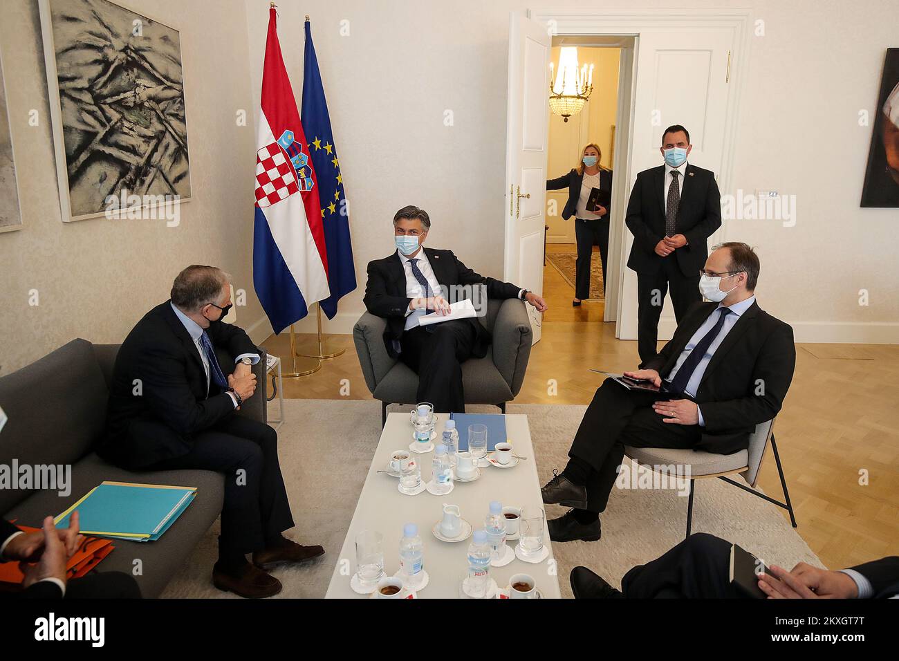 Prime Minister Andrej Plenkovic met with Jean Todt, the United Nations ...