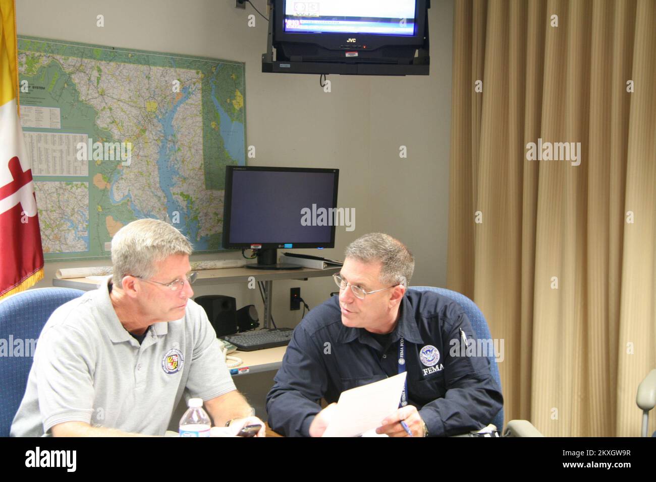 Hurricane/Tropical Storm - Reisterstown, Md. , August 27, 2011 (L to R ...