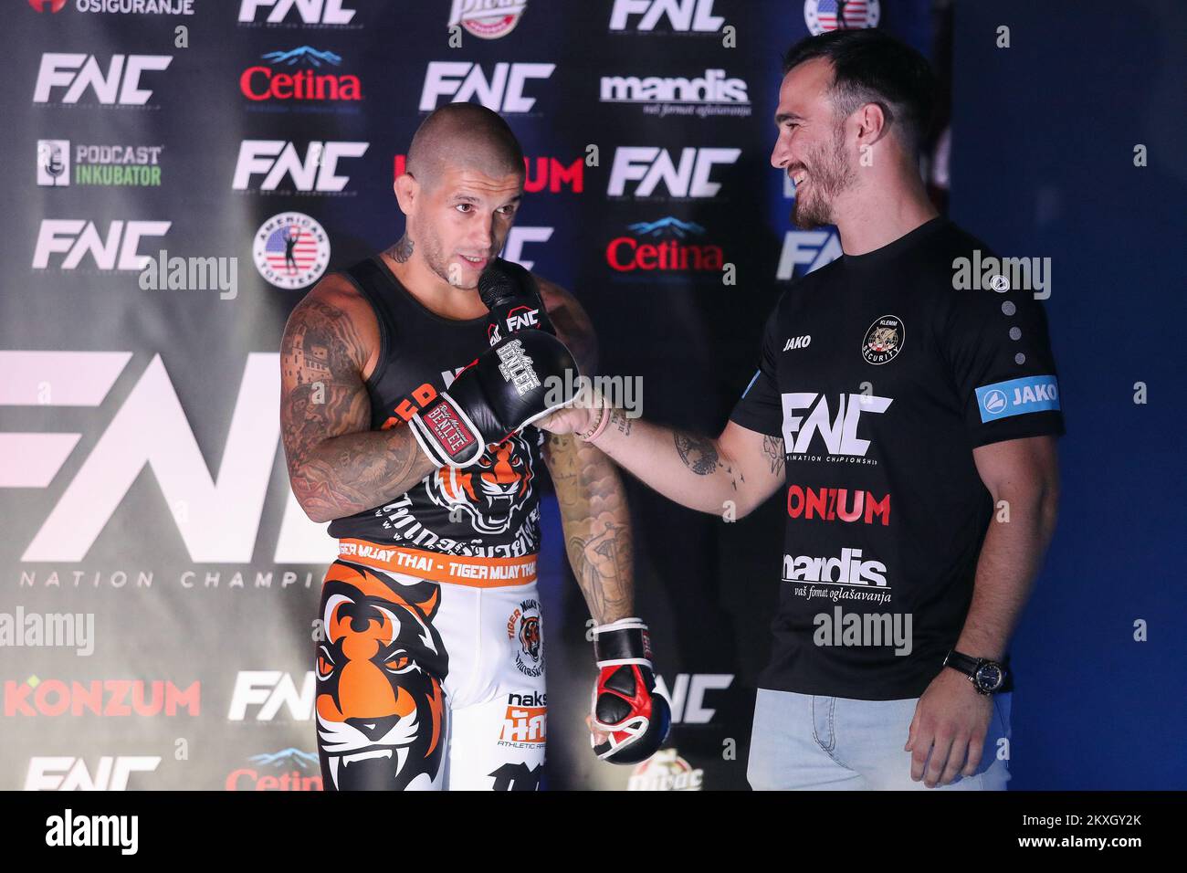 Vaso Bakocevic from Montenegro prepares for Fight Nation Championship ...