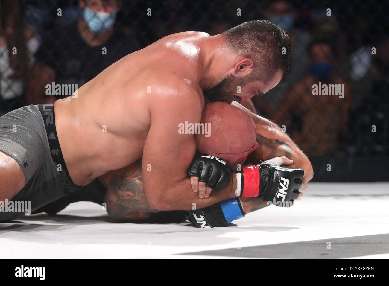 Martin Batur vs. Martin Horsky (+93 kg) fight during the FNC 3 Fight ...