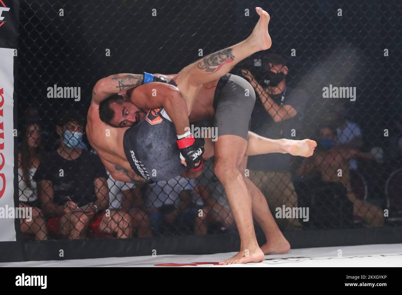 Martin Batur vs. Martin Horsky (+93 kg) fight during the FNC 3 Fight ...