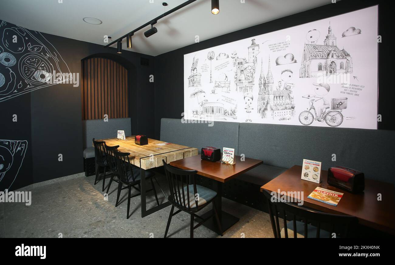 The first Domino's Pizza store in Croatia has opened in downtown Zagreb, Croatia, on July 29 ...