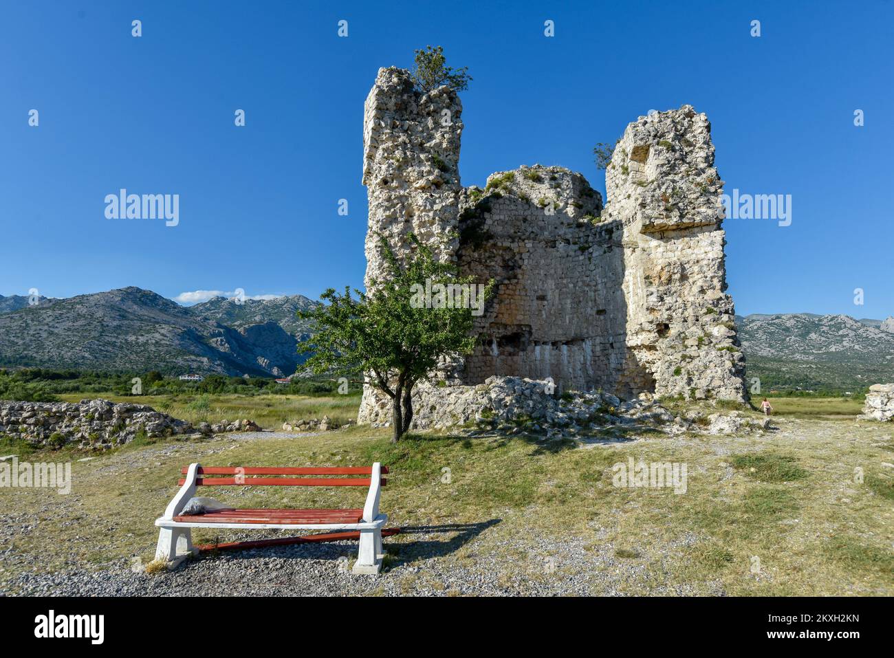 Vecka kula is a medieval fortress located along the coast, between ...