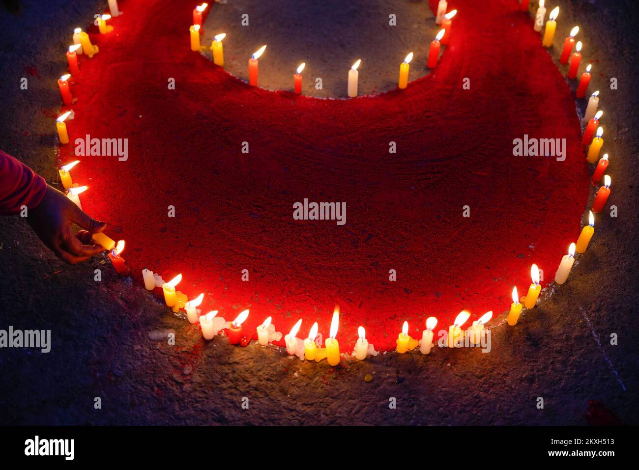 Kathmandu, Nepal. 30th Nov, 2022. People from Maiti Nepal, a ...
