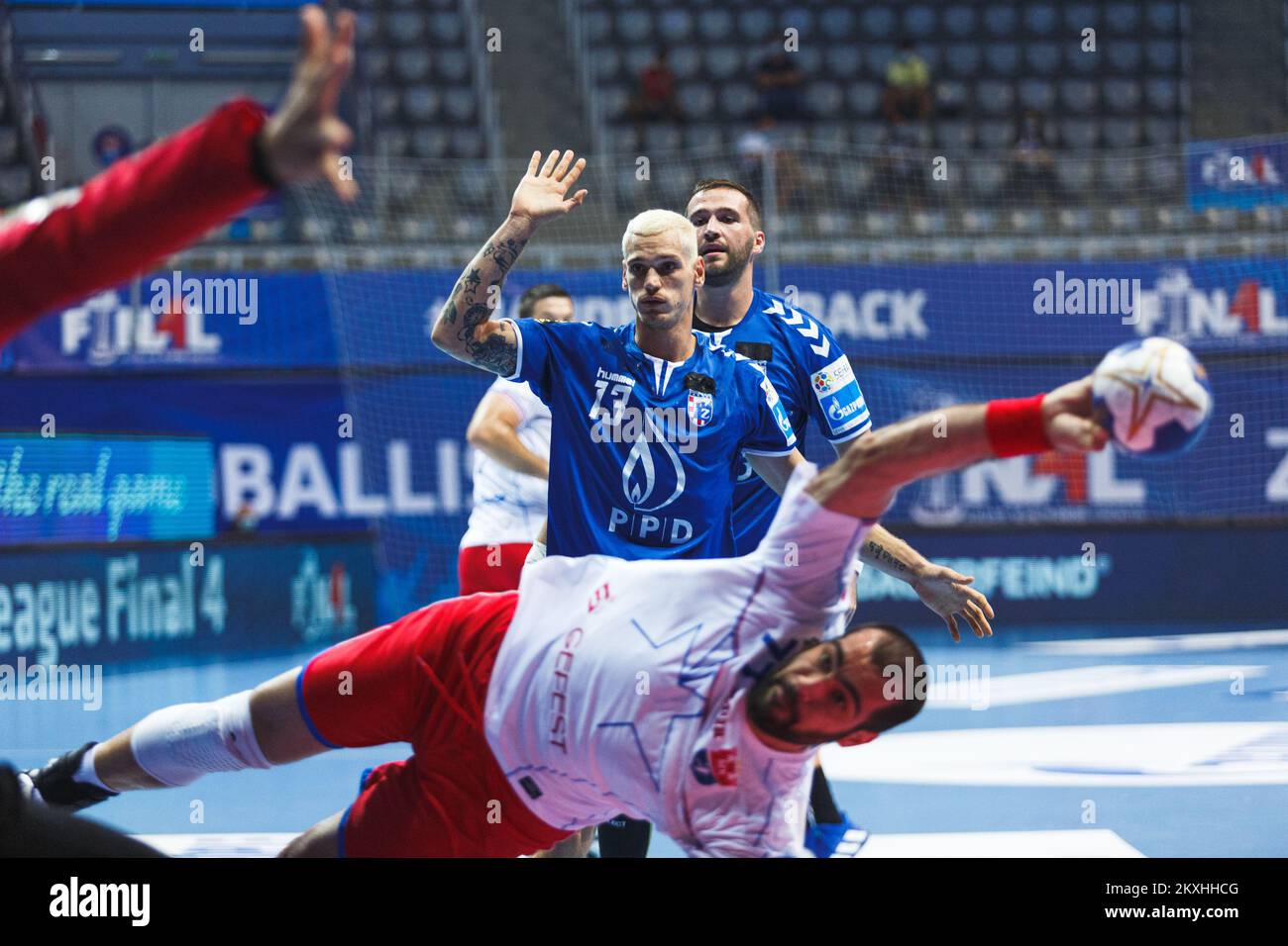 Mario Vuglac of PPD Zagreb during the SEHA League Final 4 match for 3rd ...
