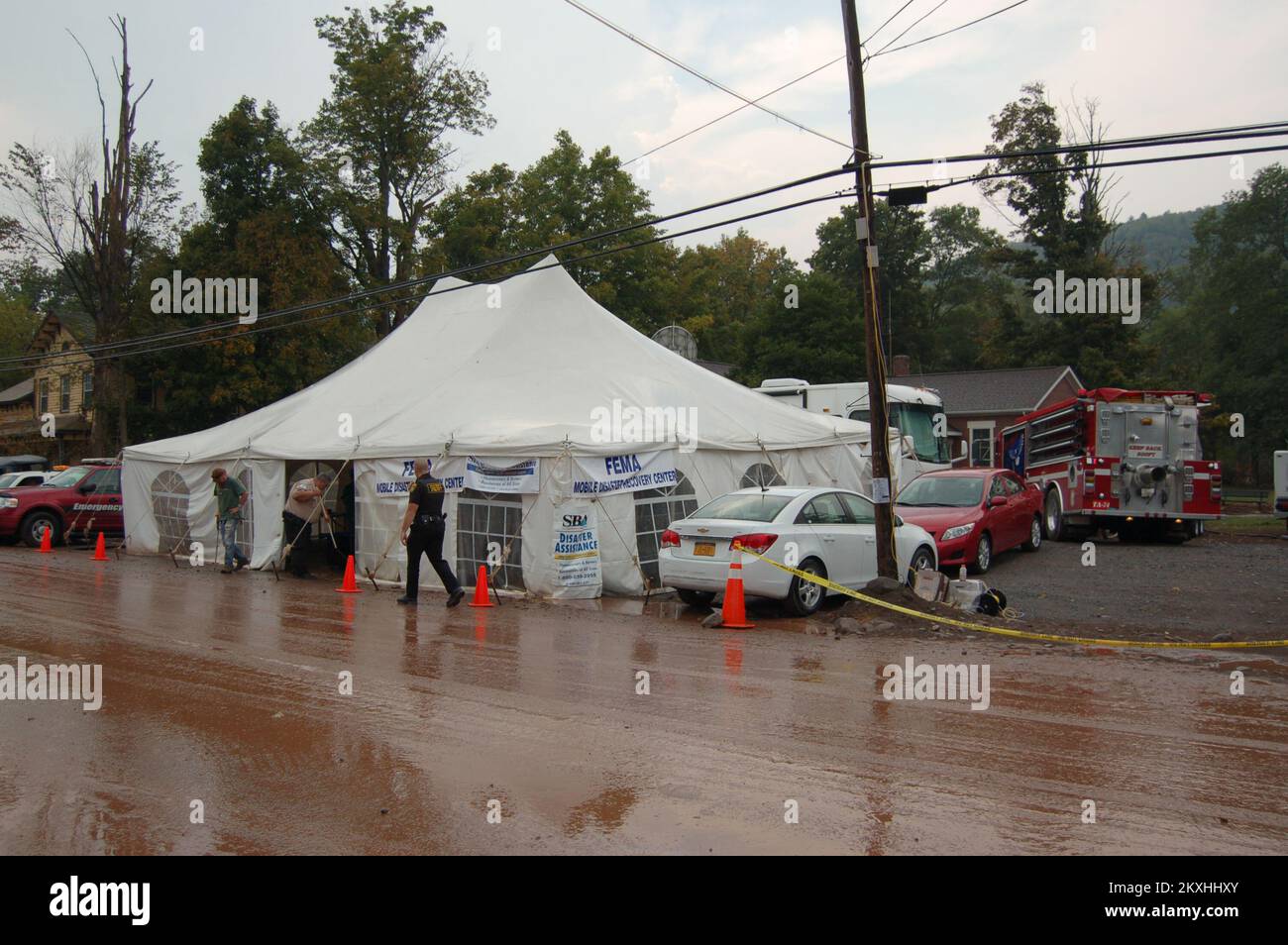 Mobile emergency command center hi-res stock photography and images - Alamy