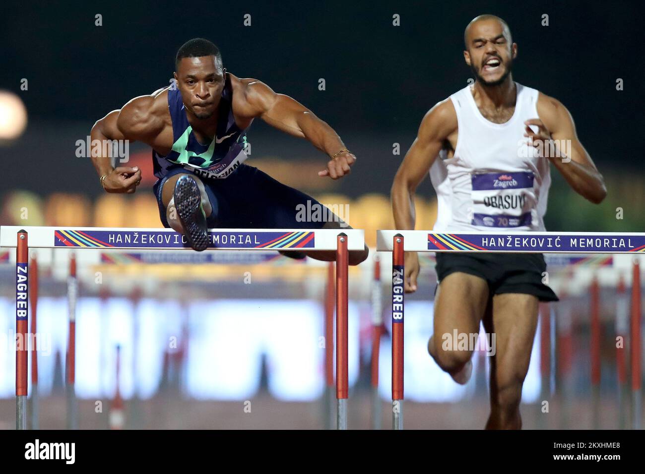 110 meters hurdles hi-res stock photography and images - Alamy
