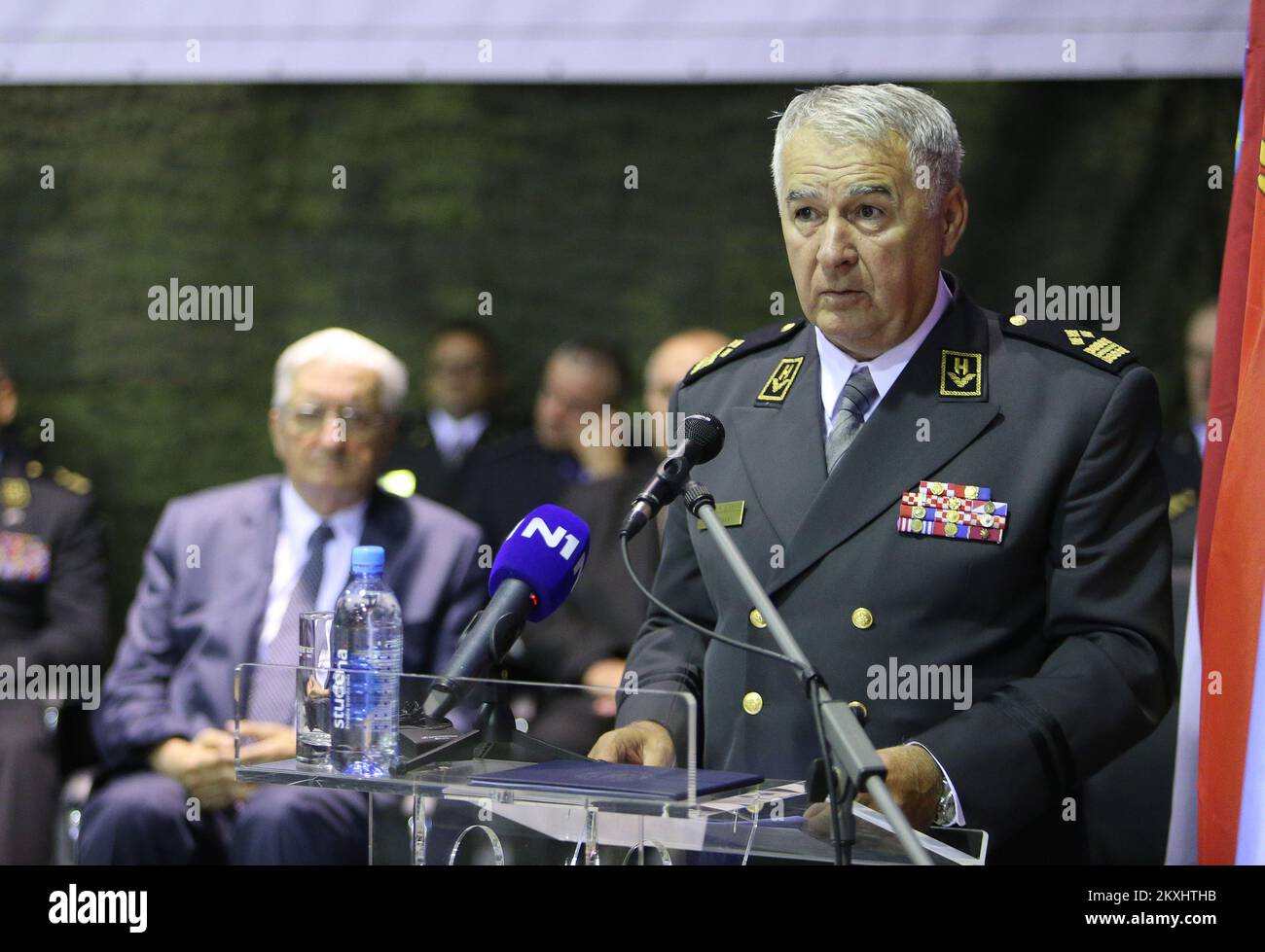 Commander of the Croatian Defence Academy "Dr. Franjo Tudjman" Major ...