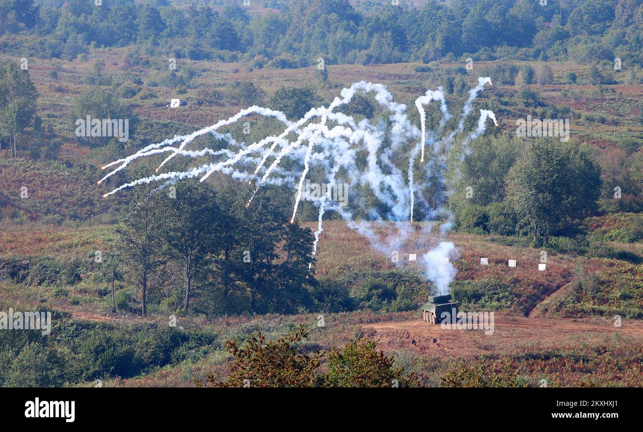BOV Patria CRO 30 L armored combat vehicle display firing capabilities ...