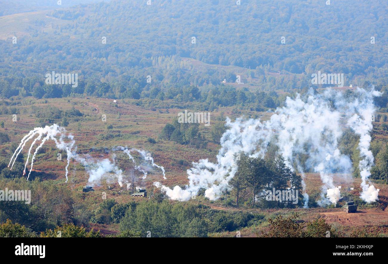 BOV Patria CRO 30 L armored combat vehicle display firing capabilities ...
