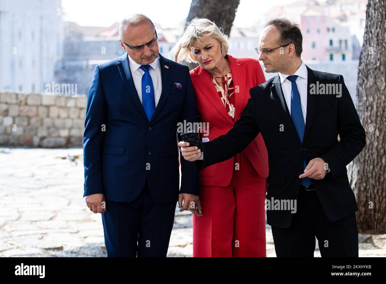 U.S. Secretary of State Mike Pompeo and Croatia's Minister of Foreign ...