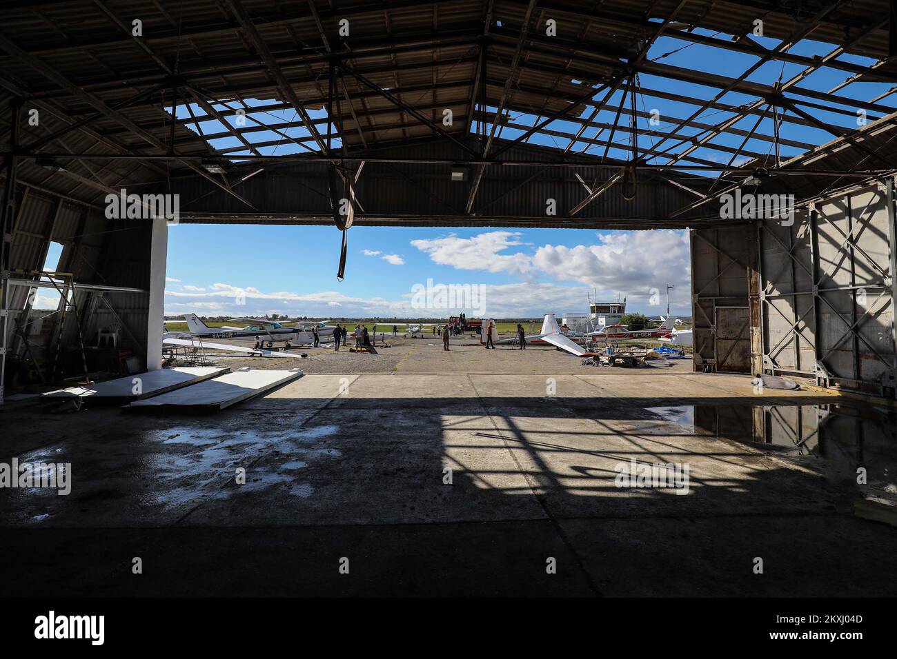 Lucko airport hi-res stock photography and images - Alamy
