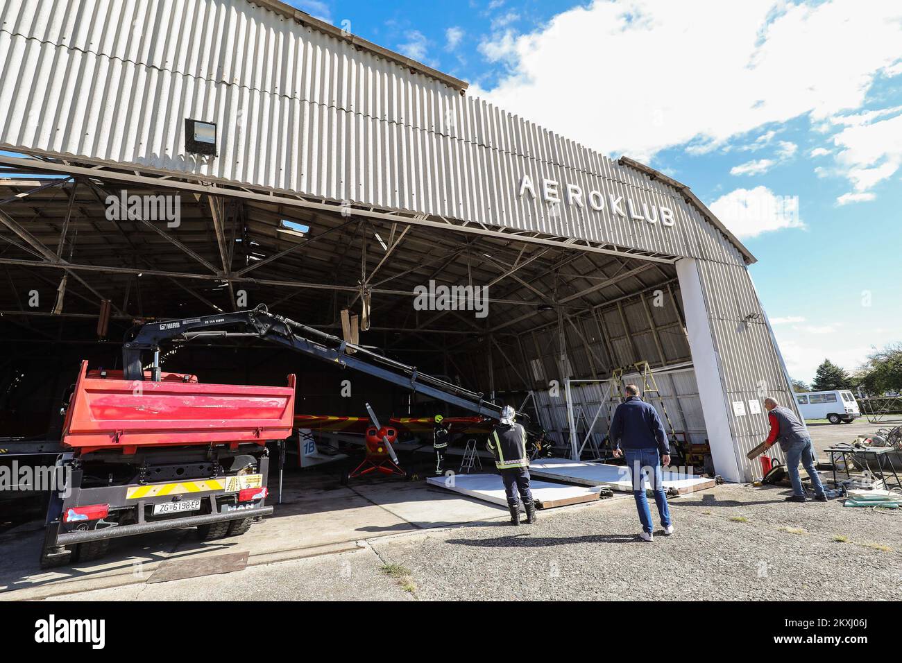 Lucko airport hi-res stock photography and images - Alamy