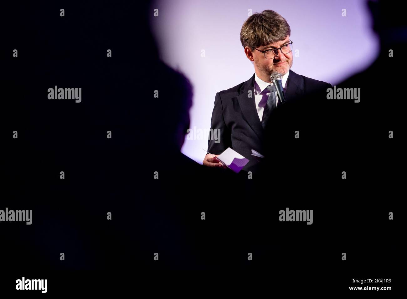 The pictures show the French Ambassador to the Republic of Croatia ...